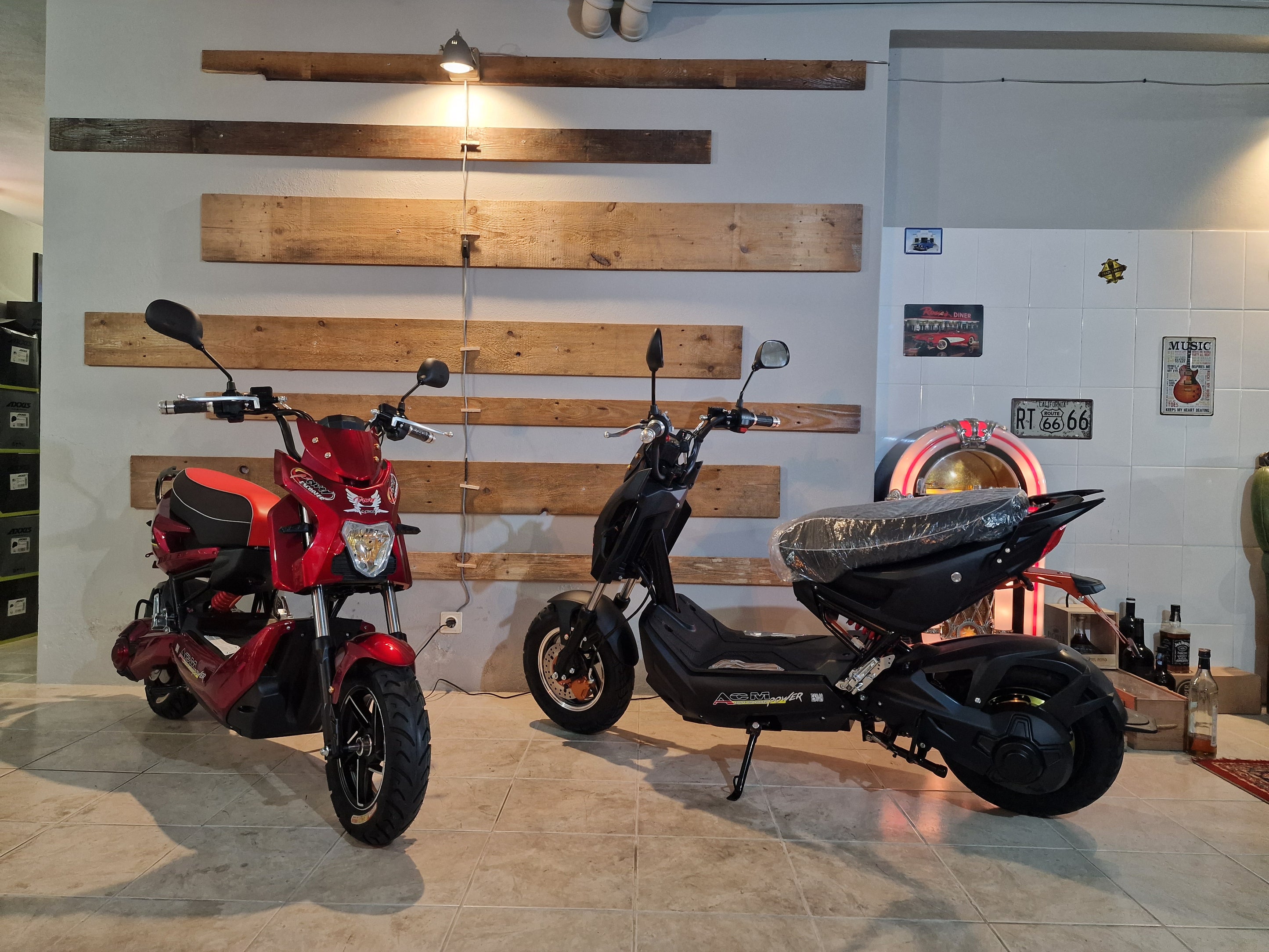 ACM Power ES049 Red Scooter Elétrica – Porto Crazy Garage